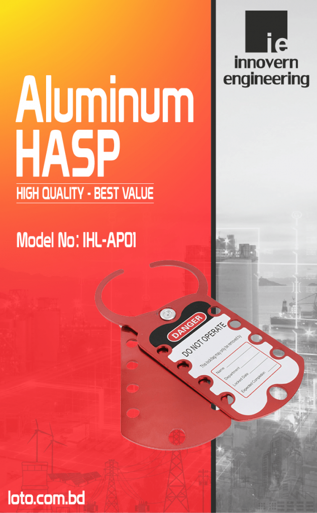 Aluminum Hasp supplier in Bangladesh. - Lockout Tagout