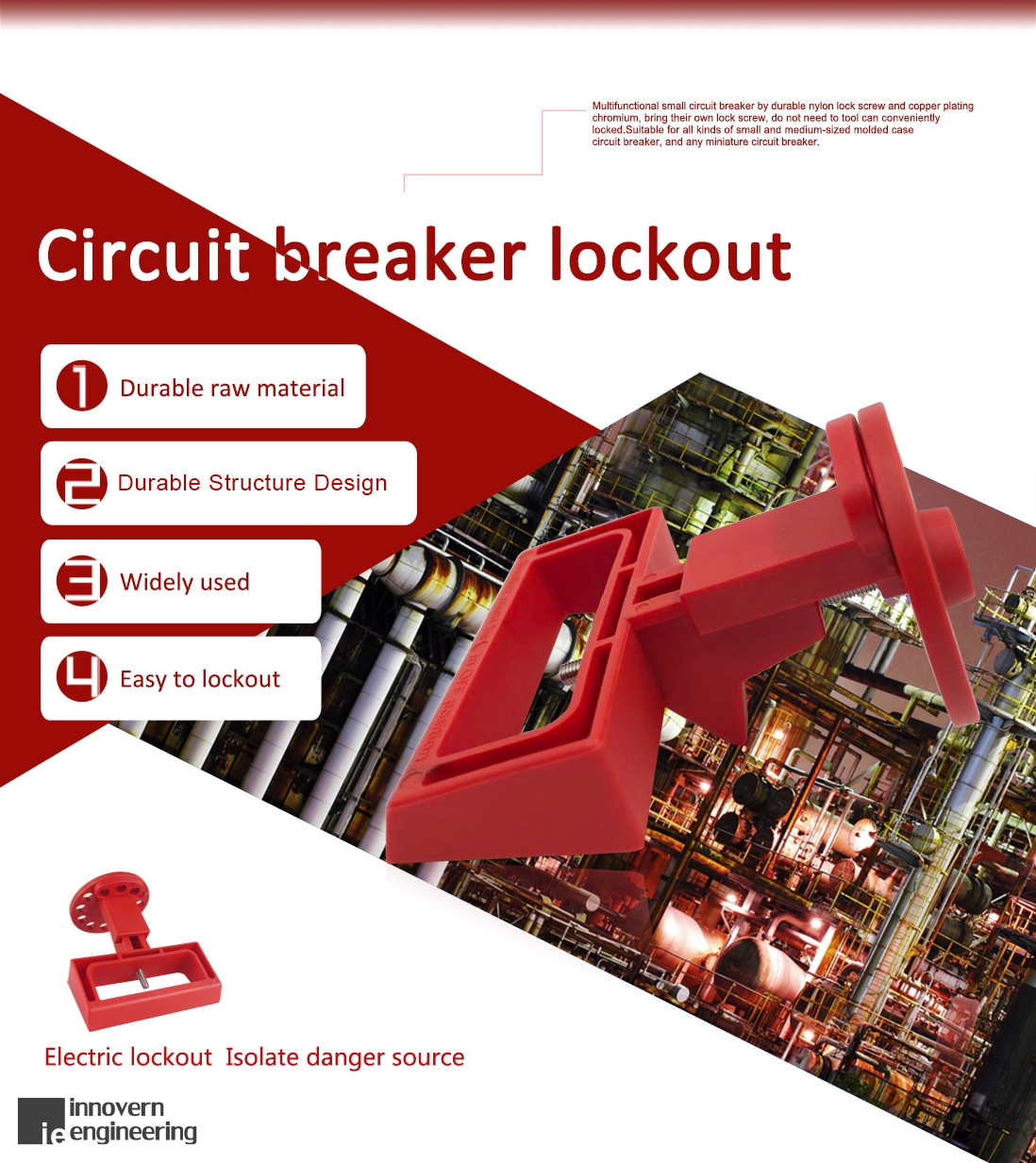 Big Size MCCB Lockout supplier in Bangladesh. - Lockout Tagout