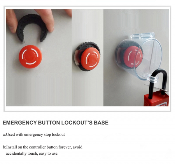 Emergency Button Lockout Base supplier in Bangladesh. - Lockout Tagout